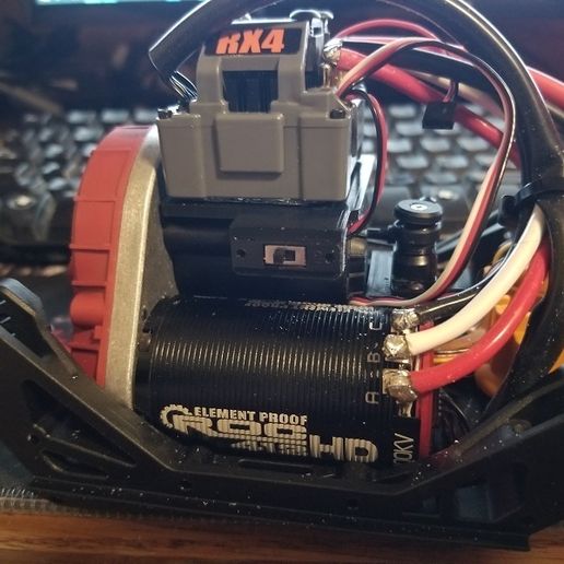 🚁 Axial Ryft ESC Mount and Shift Server Adaptor for HiTec HS-70MG・Free ...