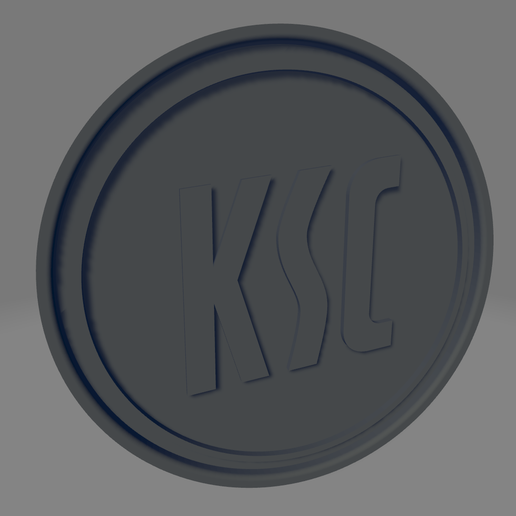 🏈 Karlsruher SC coaster・ STL File for 3D printing・Cults