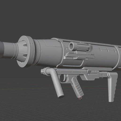 🚀 RL-77 Airburst Rocket Launcher + Support Backpack・ 3D File for 3D ...