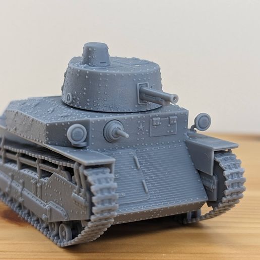 🪖 Medium Tank Type 89 I-Go Type A + 2 Tankmen (Japan, WW2)・ 3D File for ...