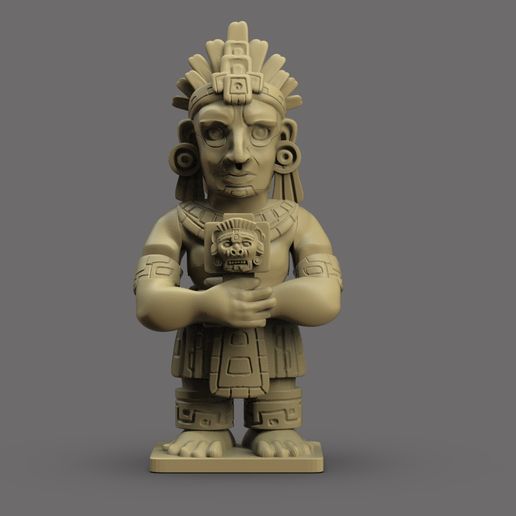 🗿 Maya Figure・ STL File for 3D printing・Cults