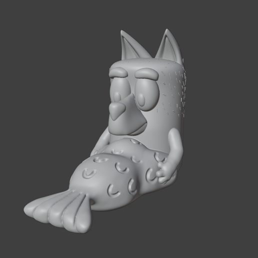 STL file Bandit - Sitting on the sand 🐉 ・Design to download and 3D ...