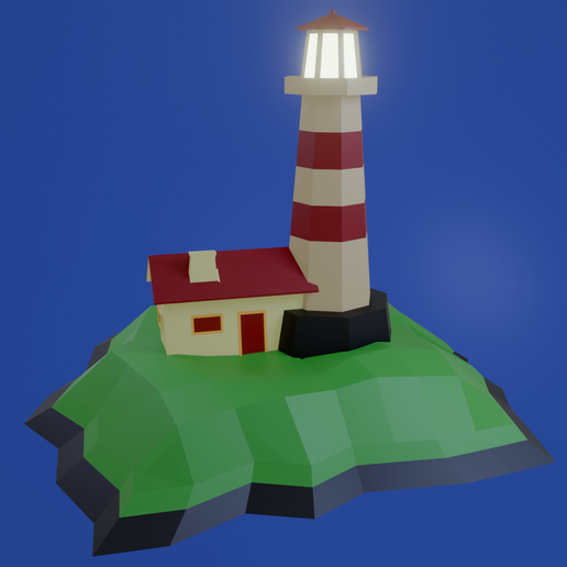 STL file island 🏝️ ・Model to download and 3D print・Cults