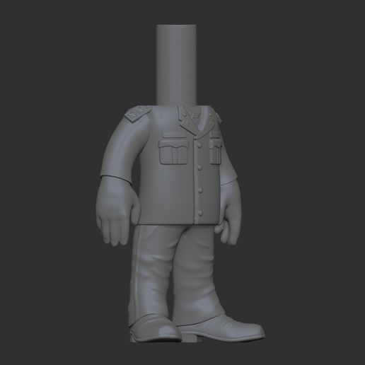 ♂️ Funko Pop male military uniform・ OBJ File for 3D printing・Cults