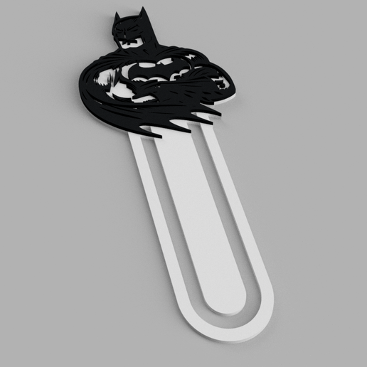 🎒 Batman Logo Bookmarks・Free STL File for 3D printing・Cults
