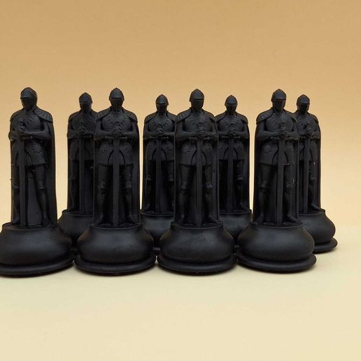 ♟️ Pawn - Knight from Camelot・ STL File for 3D printing・Cults