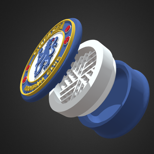 STL file Grinder Picador Chelsea FC 🧞‍♂️ ・3D print object to download・Cults