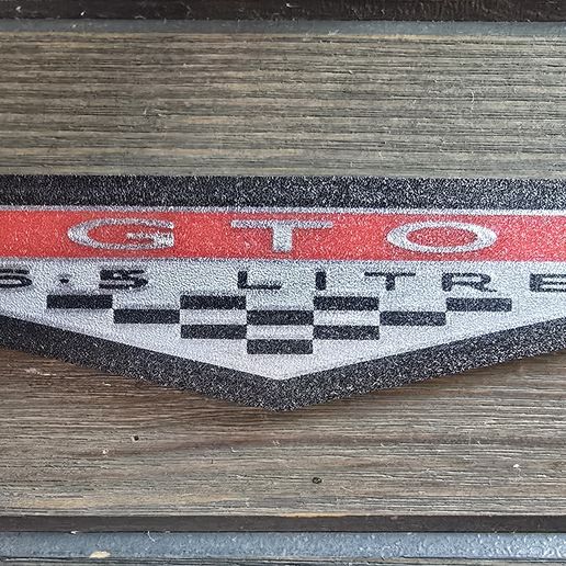 🚗 Pontiac GTO Logo LED Lightbox・ 3MF File for 3D printing・Cults