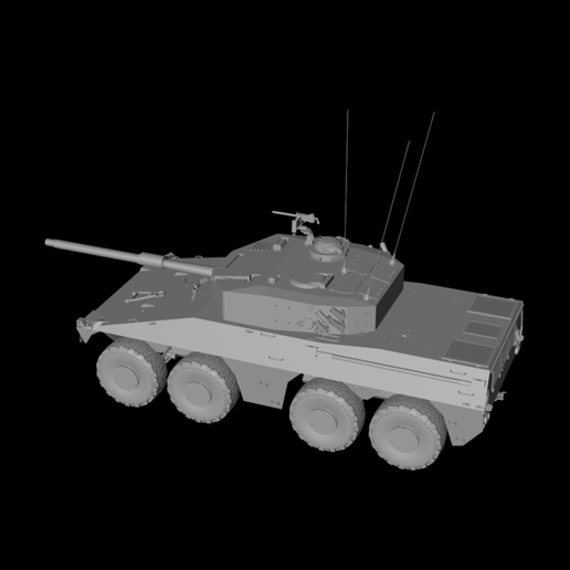 🗺️ Südafrikanisches gepanzertes Fahrzeug TH800 3D Modellmaterial・ OBJ ...