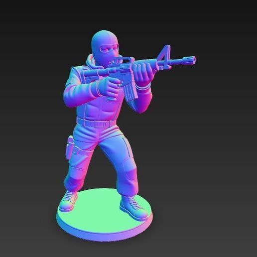 🔫 counter strike 1.6 cs half life・ STL File for 3D printing・Cults