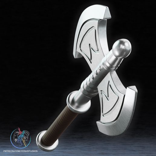 👨 Swole Man Axe 2026 3D Printer STL file・ 3D File for 3D printing・Cults