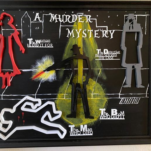 🏠 Murder Mystery・Free 3D File for ・Cults