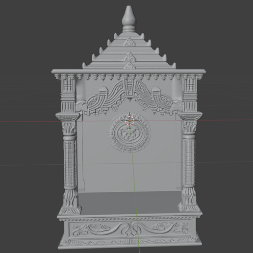 🕍 Temple Design 1・ STL File for 3D printing・Cults