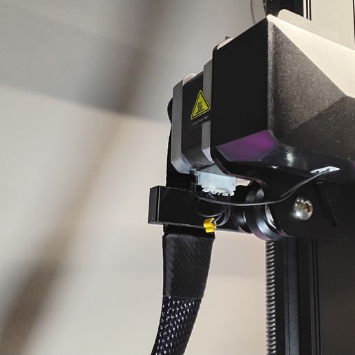 Free STL file Ender 3 S1 Pro flat cable holder 🔌 ・3D printing design to ...