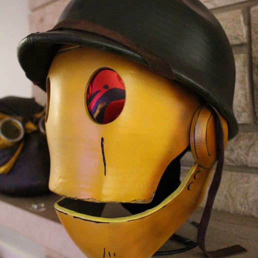 🤖 G.I. Robot helmet mask Creature Commandos dc・3D Print with the ...