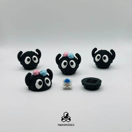 👌 Soot Sprite Clicker・ 3D File for 3D printing・Cults