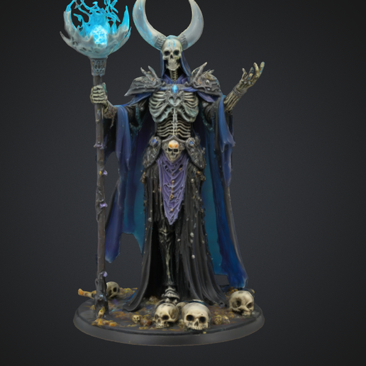 🤴 undead lich king game rpg・ STL File for 3D printing・Cults