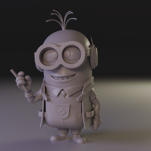🧑‍🏫 Minions teacher・ 3D File for 3D printing・Cults