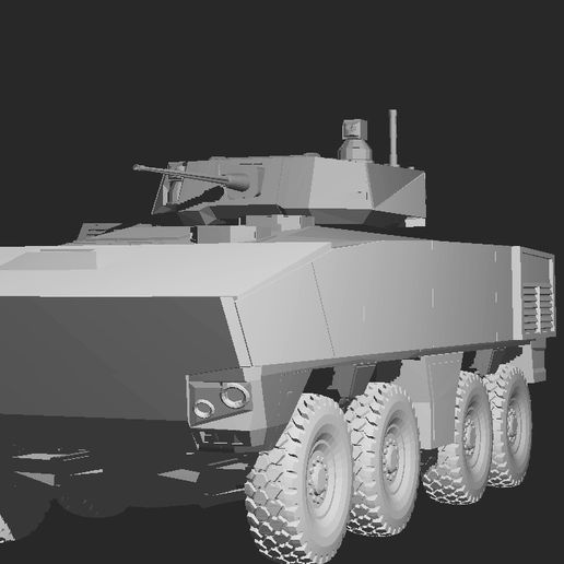 🪖 Arma 2 8x8 ifv・ STL File for 3D printing・Cults