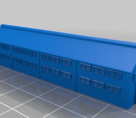 👽 Warehouse 1/700・Free STL File for ・Cults