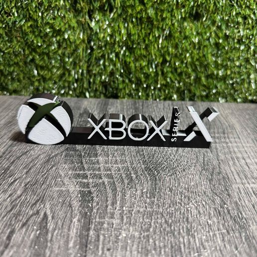 3MF file XBOX SERIES X LOGO 3D PRINT DECORATION (3MF) 🎮 ・3D print ...