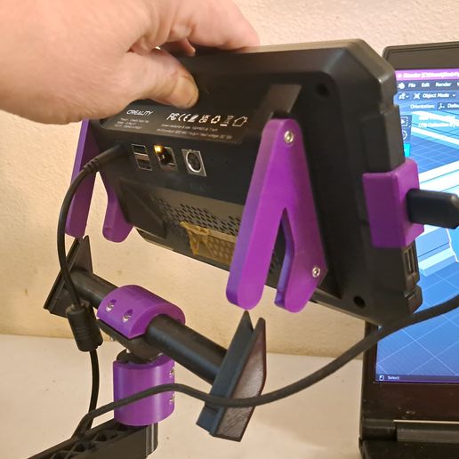 🔝 Sonic Pad Top Mount - 20x20 V-Slot・ 3D File for ・Cults