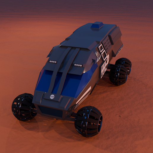 🚗 NASA mars rover・ STL File for 3D printing・Cults