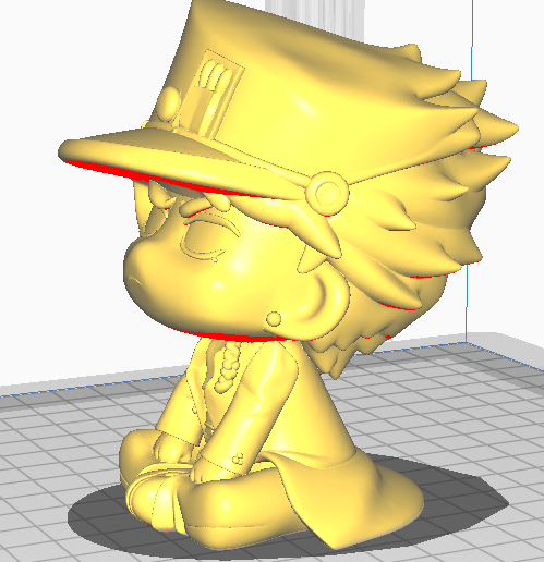 🦸 JoJo's Bizarre Adventure - Jotaro Kujo chibi・ OBJ File for 3D ...
