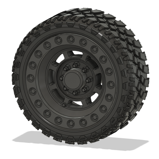 🛞 Off Road Rim and Tyre・ 3D File for 3D printing・Cults
