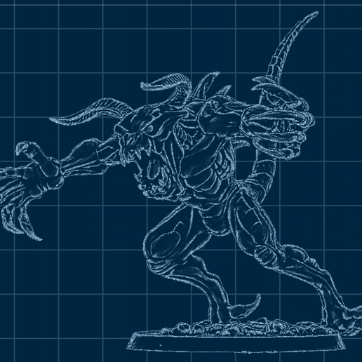 🎲 DEATHCLAW・ OBJ File for 3D printing・Cults