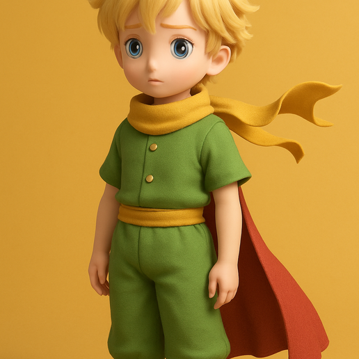 🤴 The Little Prince・ STL File for 3D printing・Cults