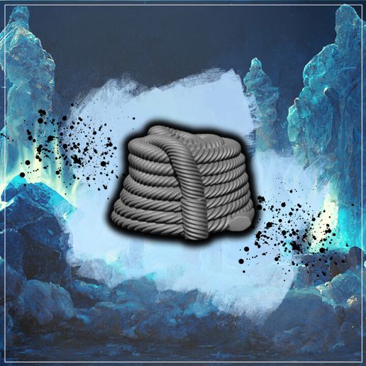 STL file Rope ♟ ・Template to download and 3D print・Cults