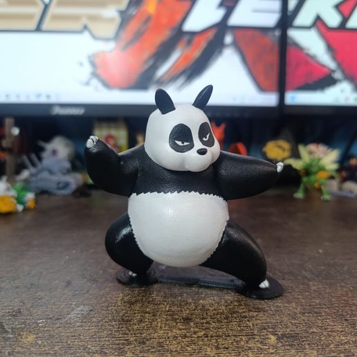 🐼 Genma Saotome Panda・ STL File for 3D printing・Cults