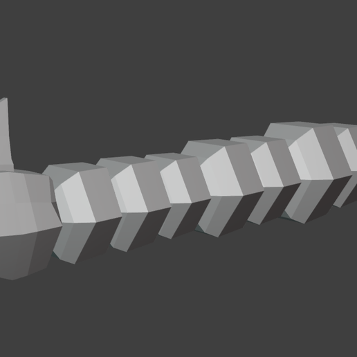 STL file Onix articulado - Pokemon Flexi 🐉 ・3D printing template to download・Cults