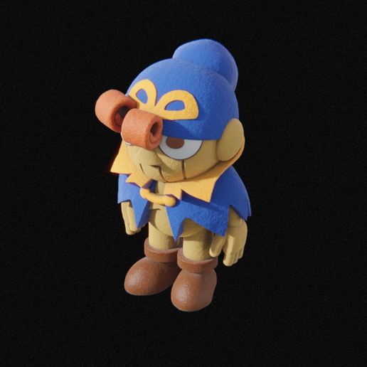 🎮 Super Mario RPG "Geno・ STL File for ・Cults