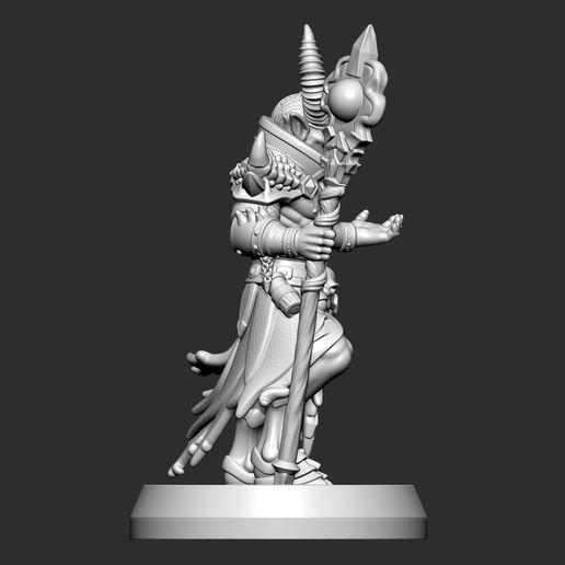 🆓 Demon Archmage - Frostfire Sovereign・Free STL File for 3D printing・Cults