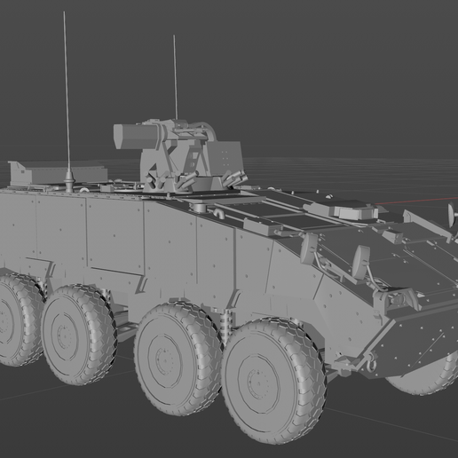 🇨🇳 China Taiwan CM-32 "Clouded Leopard" armored vehicle 3D model ...