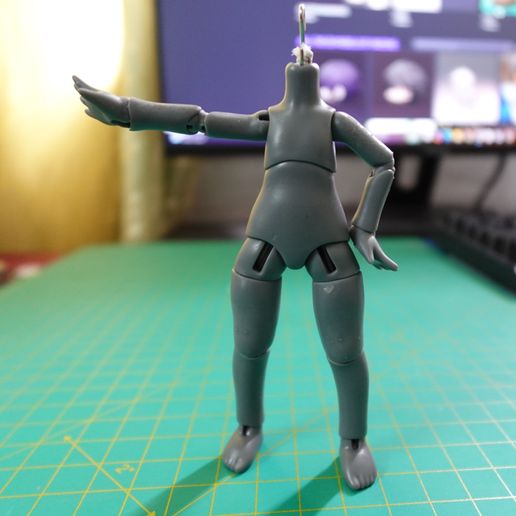 🦸 Nendoroid BJD Body + Head・ 3D File for 3D printing・Cults