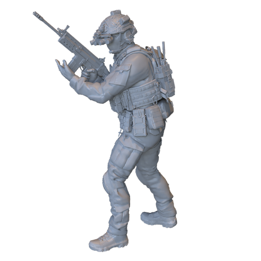 STL file Modern soldier 31 🫡 ・3D printer model to download・Cults