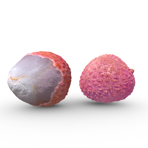 🍹 Lychee Fruit - Exquisite 3D Printable Model・ STL File for 3D printing ...