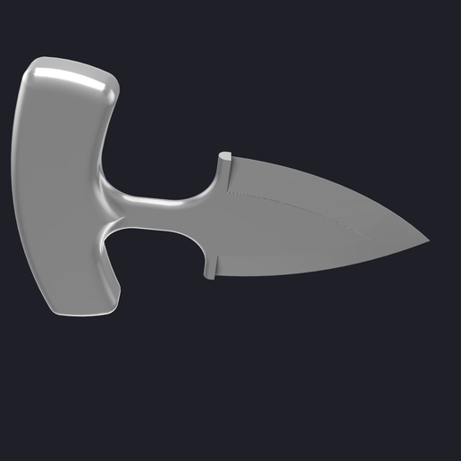 🗡️ Push dagger 3D MODEL・ 3D File for 3D printing・Cults
