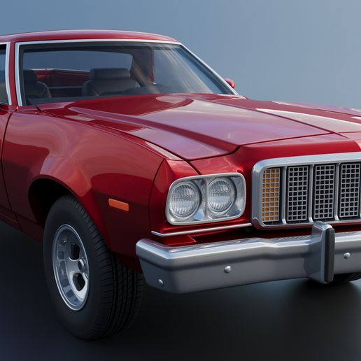 🚗 Ranchero 1974・ 3D File for 3D printing・Cults