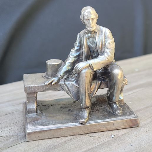 🩻 SEATED LINCOLN - 3d Scan of Gutzon Borglum's 1910 Abraham Lincoln ...