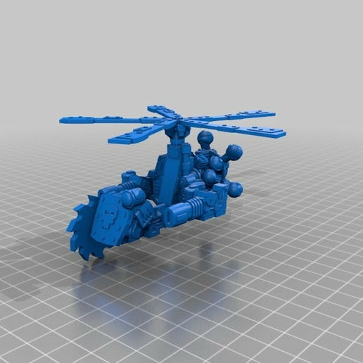 ⚔ DeffKopta (Warhammer 40K)・Free STL File for ・Cults