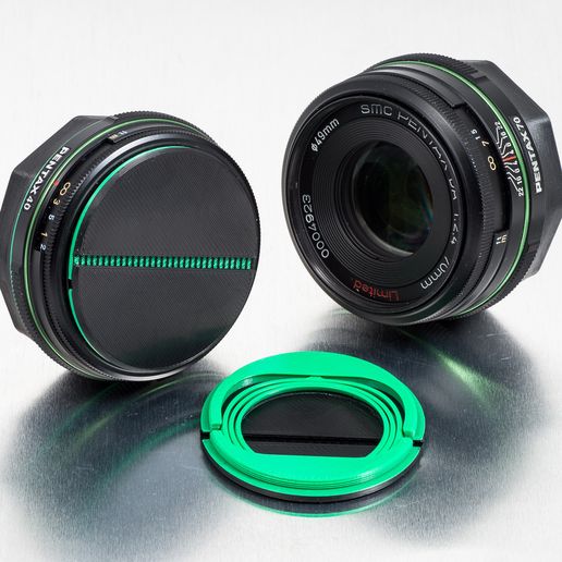 🧢 Lens Cap・Free STL File for ・Cults