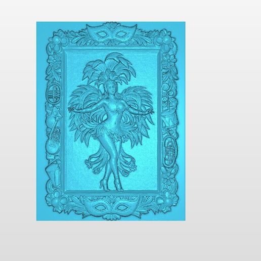 👽 Carnival Dancer・Free STL File for 3D printing and CNC machining ...