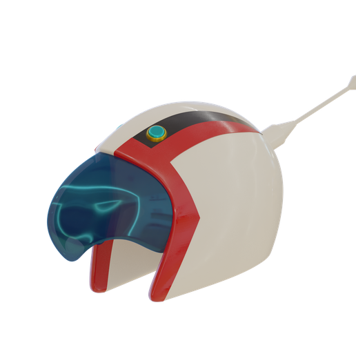 🦅 Gatchaman Ken the Eagle Helmet・ 3D File for 3D printing・Cults