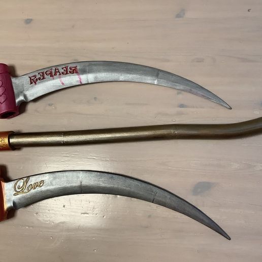 Free STL file Scythe with Variations - Love Your Enemies ️‍🔥 ・3D ...