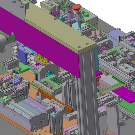 🧞‍♂️ industrial 3D model Side labeling machine・ 3D File for ・Cults