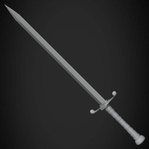 🐉 Dragon Ball Trunks Sword and Scabbard for Cosplay・ STL File for 3D ...